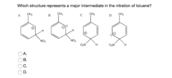 Solved Which structure represents a major intermediate in | Chegg.com