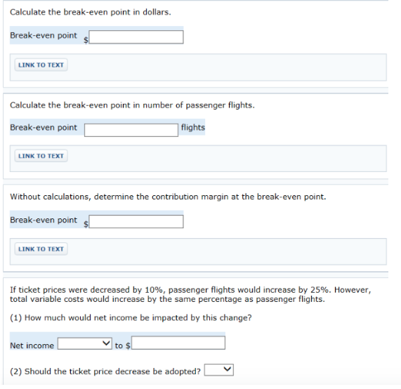 Solved Exercise 19-4 (Part Level Submission) Comfi Airways, | Chegg.com