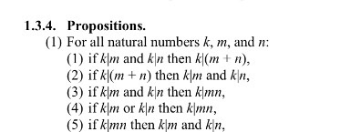 Solved For all natural numbers k, m, and n: if k|m and k|n | Chegg.com