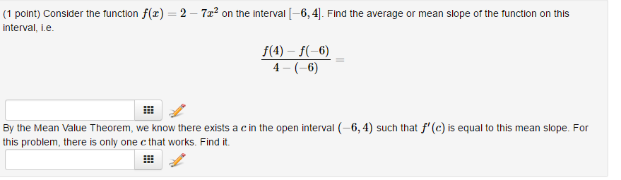 Solved Consider The Function F X 2 7x 2 On The Interval