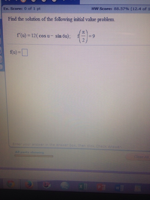 Solved Find the solution of the following initial value | Chegg.com