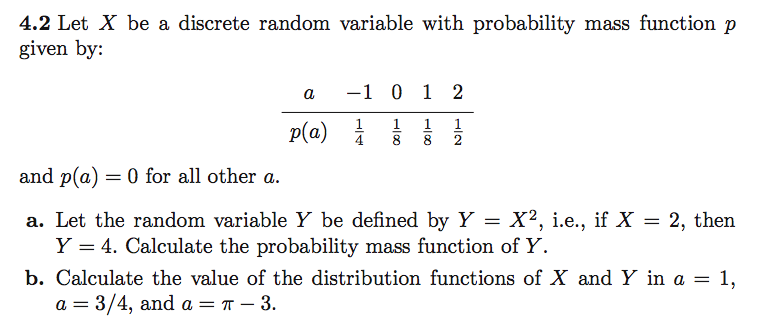 Let X be a discrete random variable with probability | Chegg.com