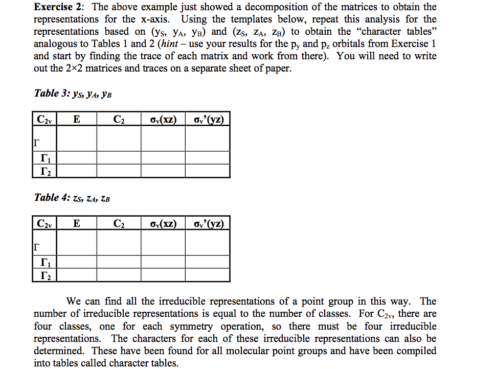 The above example just showed a decomposition of the | Chegg.com
