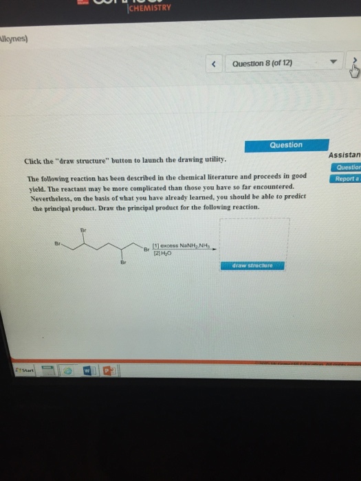Solved Click the ''draw structure'' button to launch the | Chegg.com