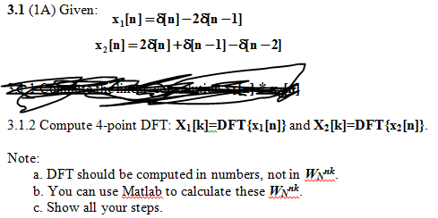 Solved X_1[n] = DELTA[n] - 25[n -1] x_2 [n] = 2 DELTA [n] + | Chegg.com