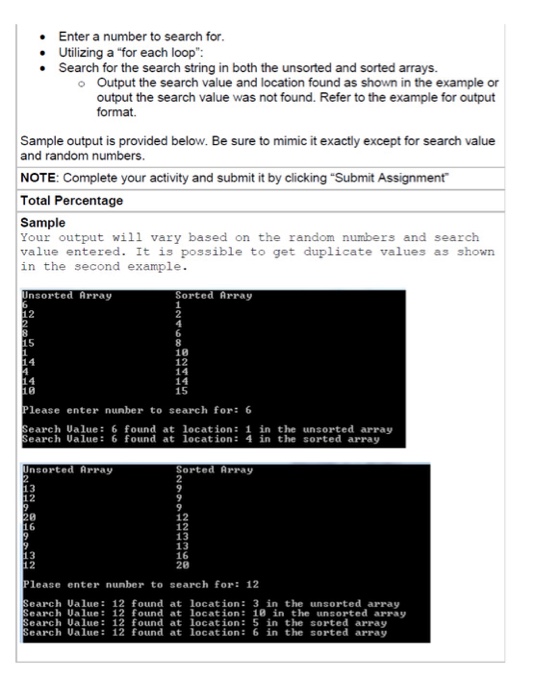Solved Directions The files must be called | Chegg.com