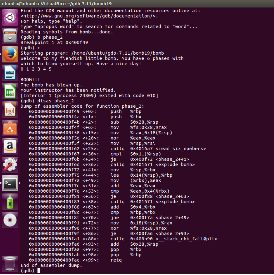 Binary bomb phase_2 I can't understand how to | Chegg.com