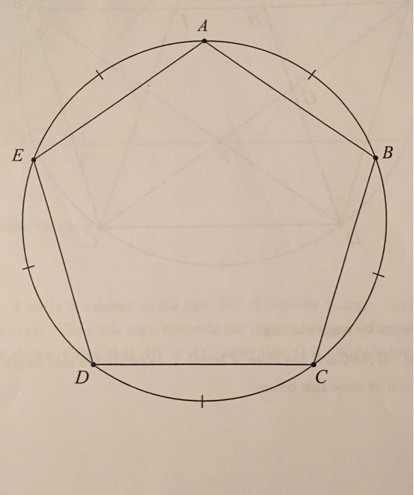 Solved A regular polygon has all sides congruent and all | Chegg.com