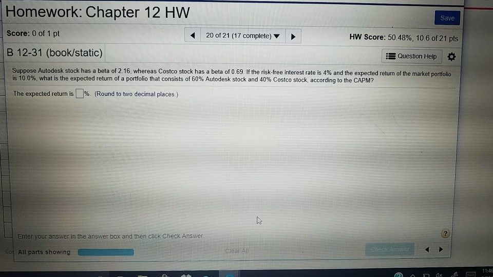 Solved Homework: Chapter 12 HW Score: 0 of 1 pt B 12-31 | Chegg.com