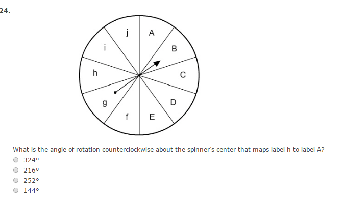 Solved What is the angle of rotation counterclockwise about | Chegg.com