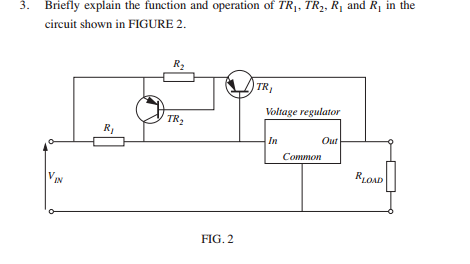 3. Briefly explain the function and operation of TRI, | Chegg.com