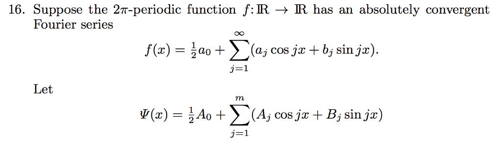 This is a question on trigonometric interpolation | Chegg.com