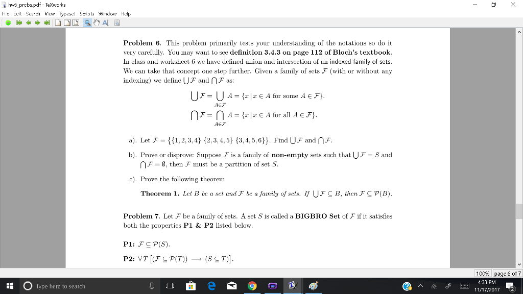Solved Problem 6. This problem primarily tests your | Chegg.com