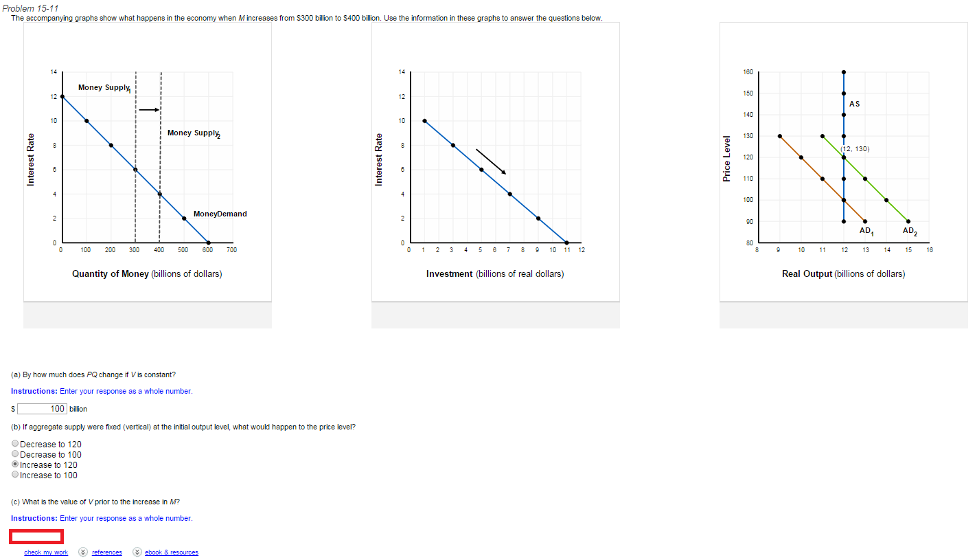 Solved Econ Graph Increase - What is the value of V prior to | Chegg.com