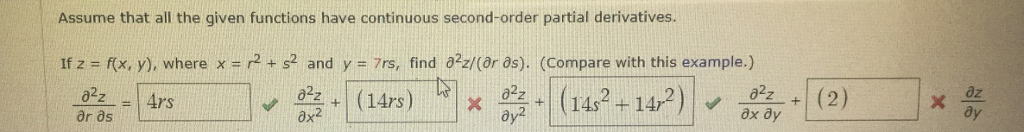 Solved Assume that all the given functions have continuous | Chegg.com