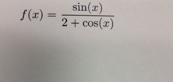 Solved A) Find all critical numbers on interval [0, 2pi] | Chegg.com