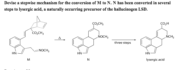 Solved Devise a stepwise mechanism for the conversion of M | Chegg.com