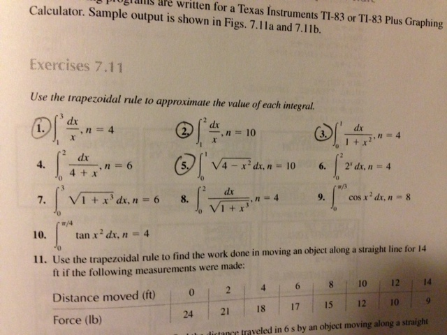 Solved Use the trapezoidal rule to approximate the value of | Chegg.com