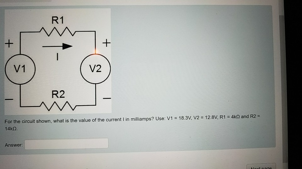 Solved If a 8.1 mA current source is applied to a 4.1㏀ | Chegg.com