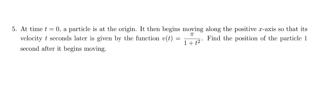 Solved At time t = 0, a particle is at the origin. It then | Chegg.com