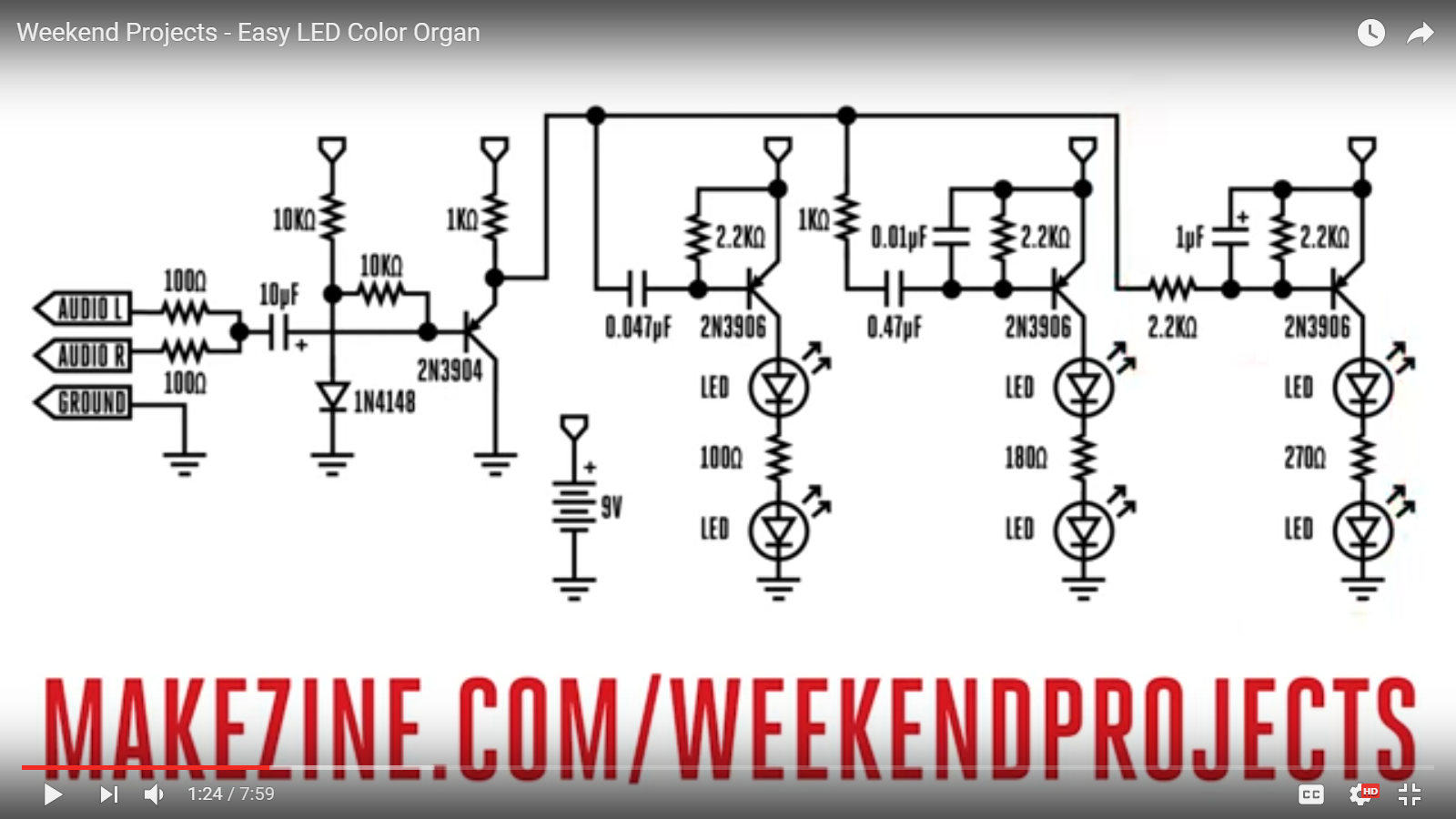 I decided to build this circuit. It is a LED sound | Chegg.com