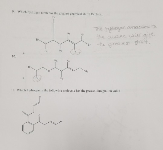 Solved 7. Determine the structure most consistent with the | Chegg.com