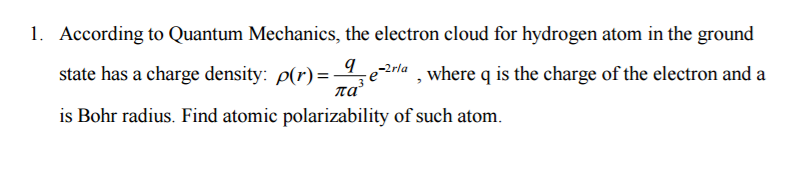 Solved This is an electrodynamics problem from the book | Chegg.com