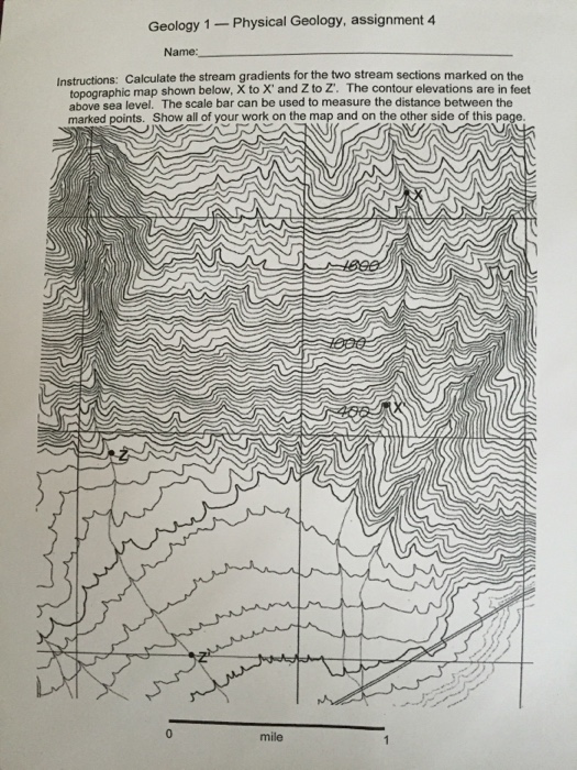 Solved Geology 1-Physical Geology, assignment 4 Name: | Chegg.com