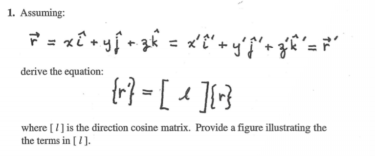 Solved 1. Assuming: tH -r derive the equation: where [] is | Chegg.com
