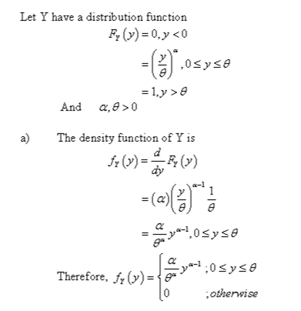 Solved Let X_1, X_2, .., X_n denote a random sample of size | Chegg.com