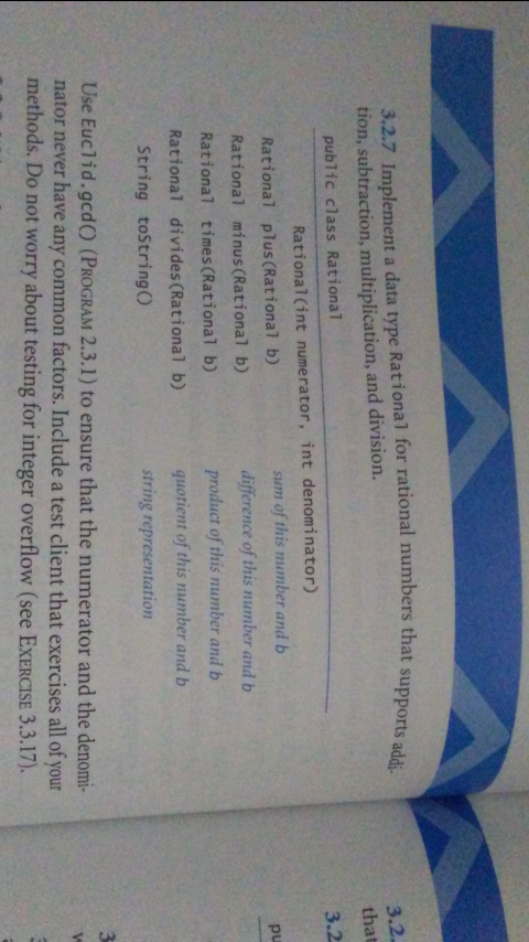 Solved I need help solving this question in java.3.2.7. I | Chegg.com