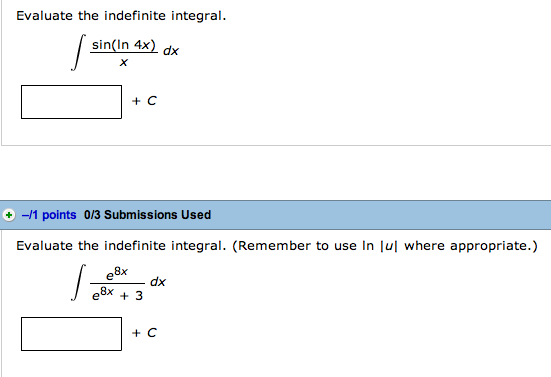 Solved Evaluate the indefinite integral. Evaluate the | Chegg.com