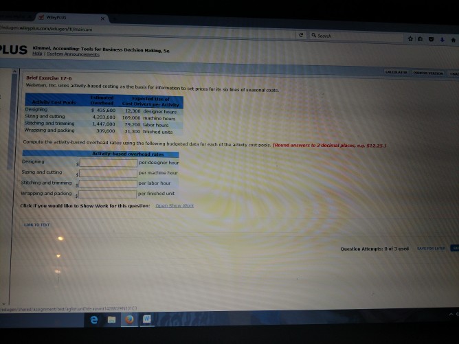 Solved C Search us S Kinel, Accounting: Tools for Business | Chegg.com