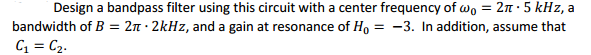 Solved For input vi(t) and output vo(t), show that the | Chegg.com
