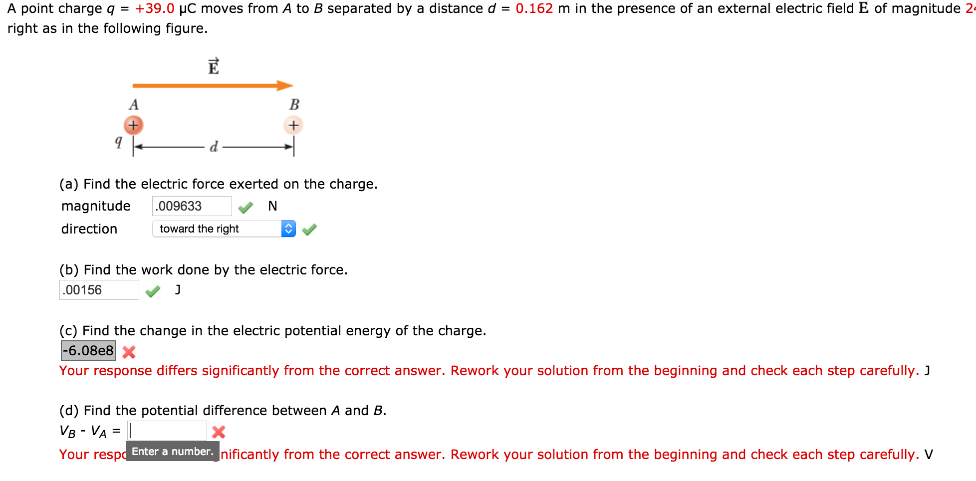 A Point Charge Q 39 0 MuC Moves From A To B Chegg a-point-charge-q-39-0-muc-moves-from-a-to-b-chegg