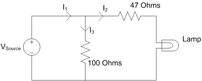 Solved Assume Vsource = 4.5V. Note that with a parallel | Chegg.com