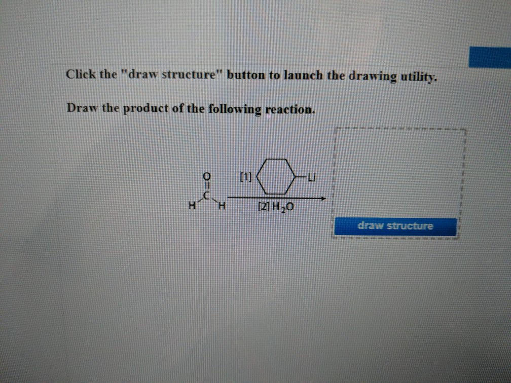 Solved Click the "draw structure" button to launch the | Chegg.com