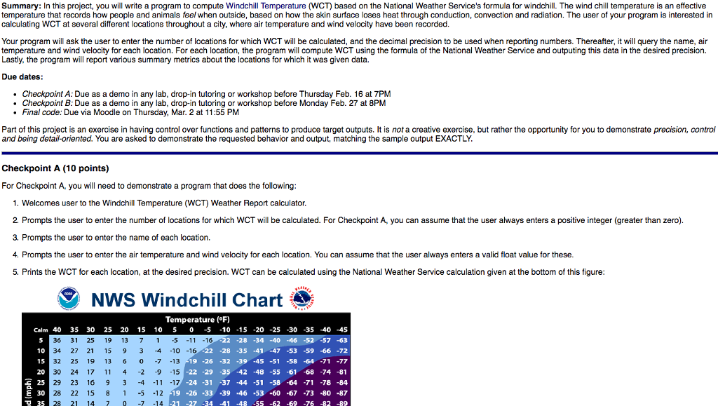 Solved Python Program. Please complete Checkpoint B and | Chegg.com