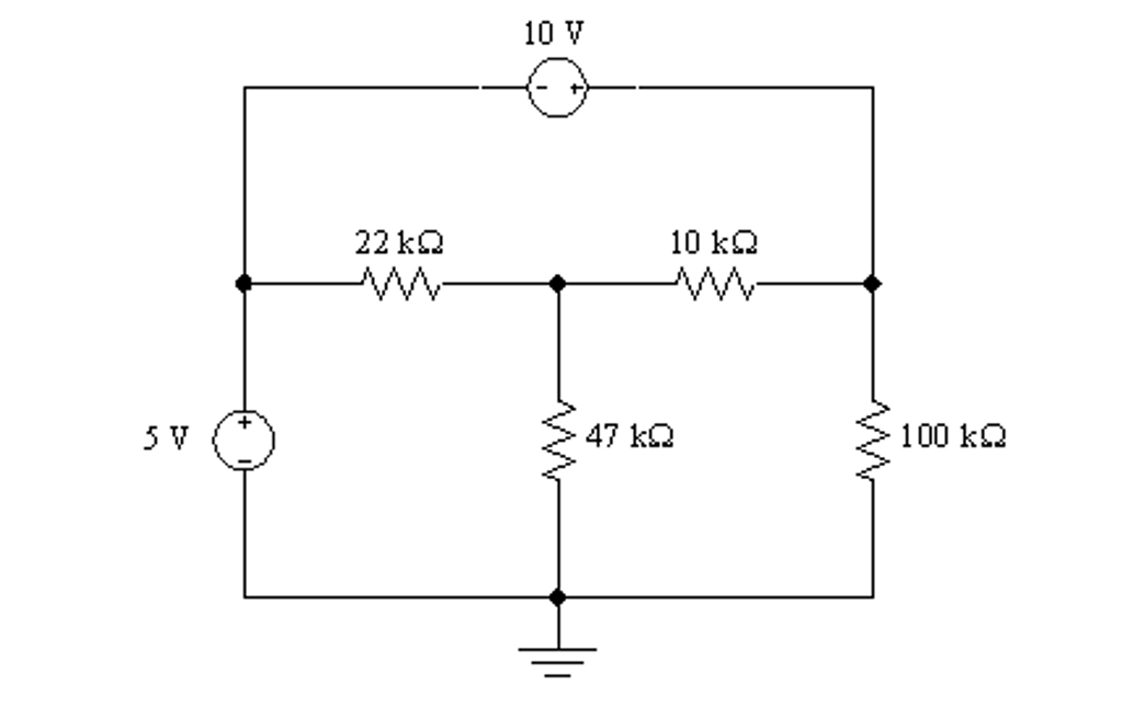 Solved Perform theoretical branch current and node voltage | Chegg.com