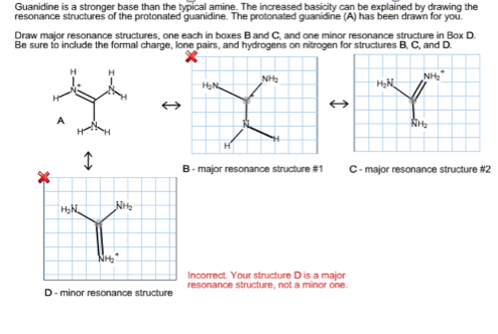 Solved Guanidine is a stronger base than the typical amine | Chegg.com