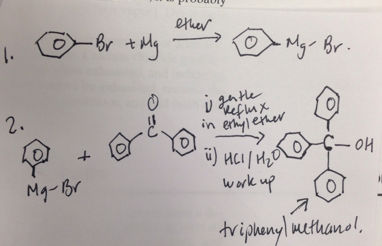 Grignard Reagent Reaction With Water