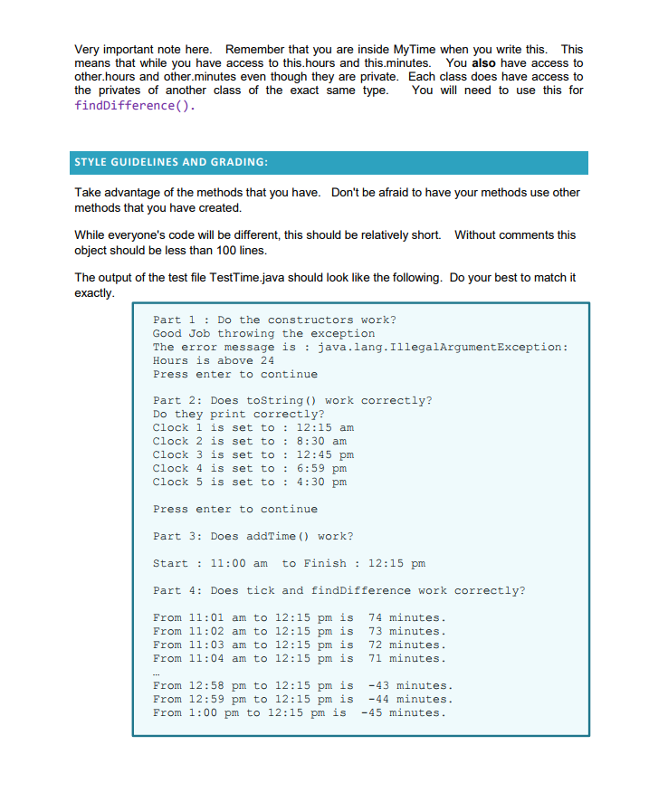 Solved CS141 PROGRAMMING ASSIGNMENT #22 MY TIME OVERVIEW | Chegg.com