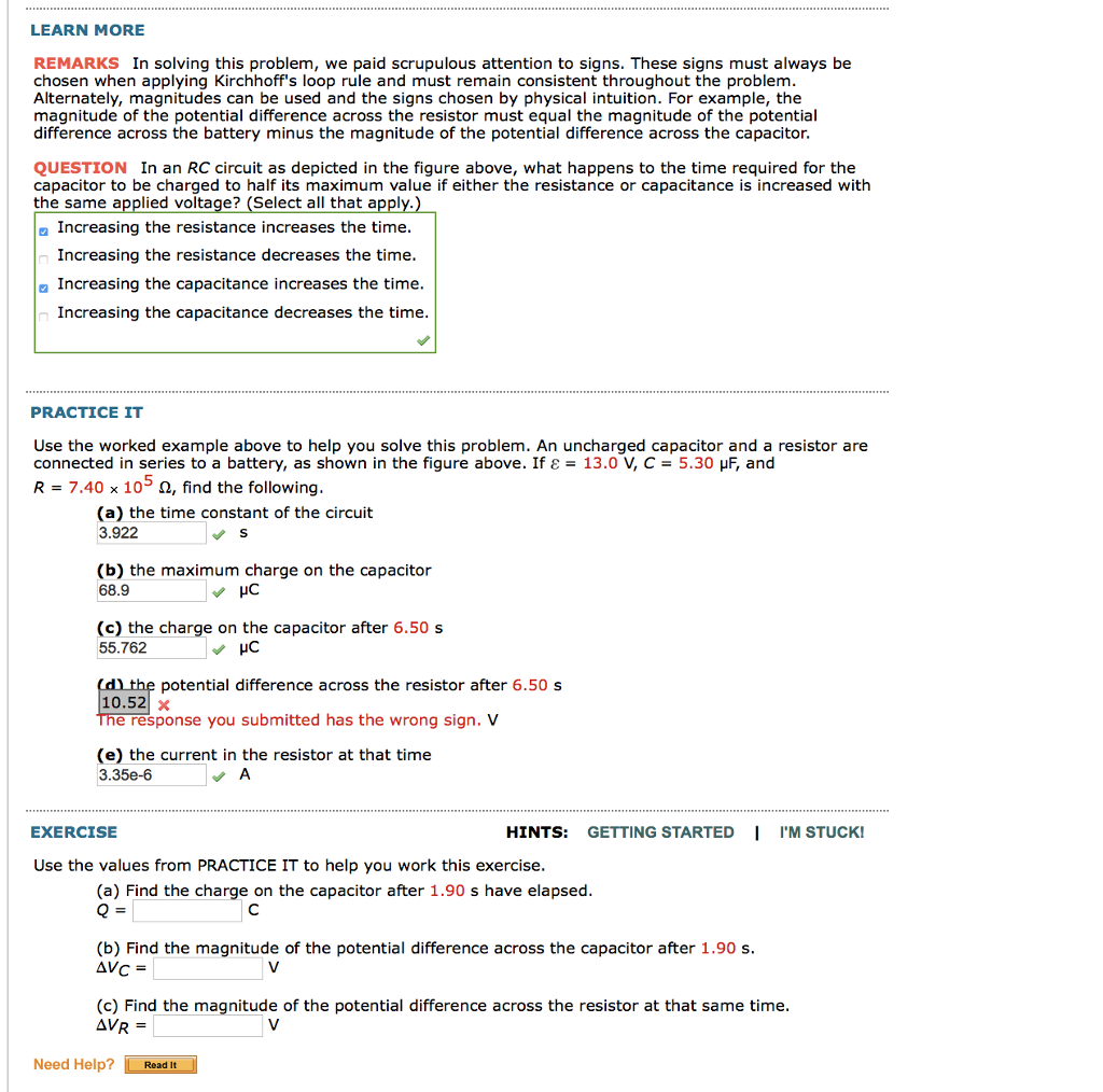 Solved LEARN MORE REMARKS In solving this problem, we paid | Chegg.com