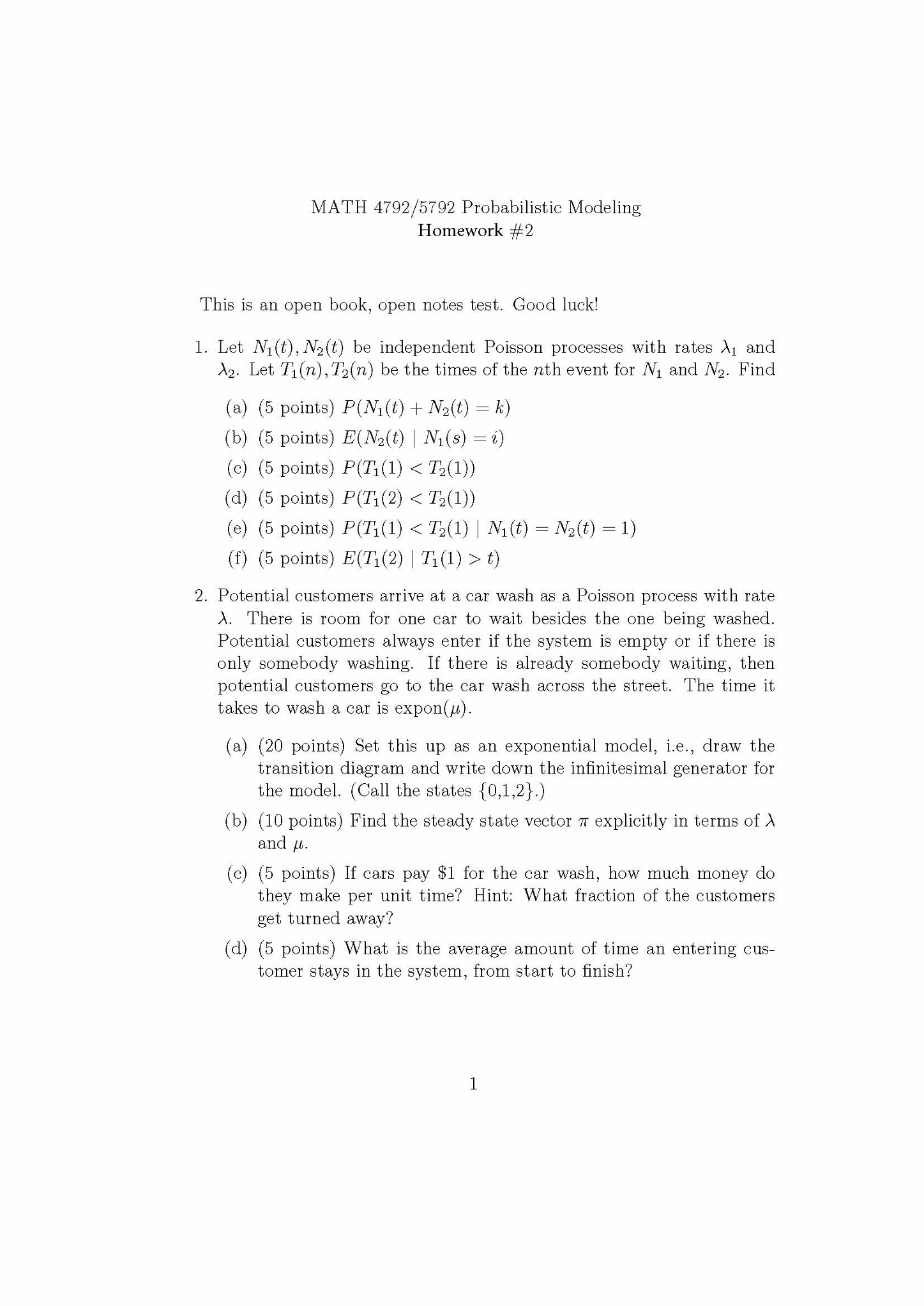 Problem 2 Only please This is based on Poisson | Chegg.com