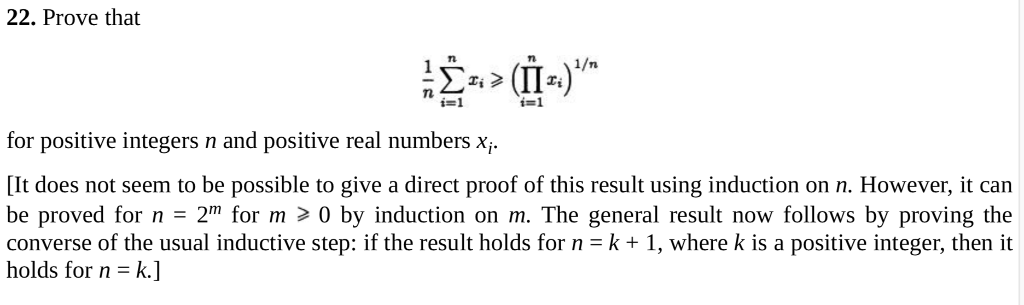 Solved 22. Prove that TL for positive integers n and | Chegg.com