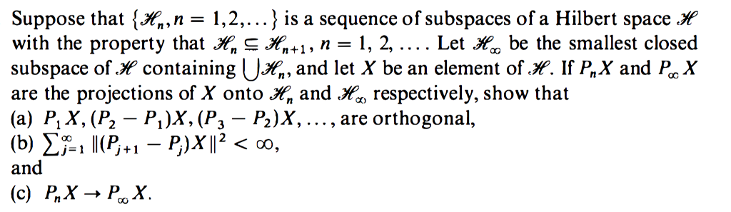 Solved Suppose that {"X,, n-1,2, } is a sequence of | Chegg.com