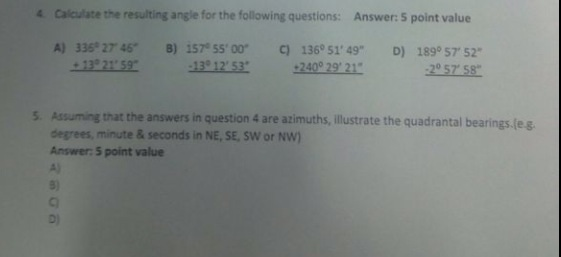 Solved Calculate the elevations of the following level loop | Chegg.com