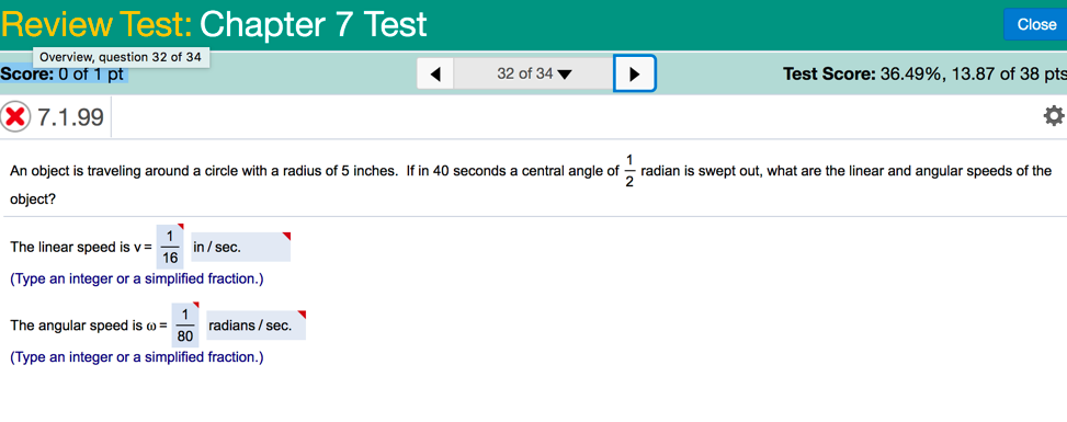Solved An object is traveling around a circle with a radius | Chegg.com
