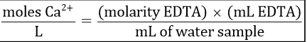 Solved Initial EDTA Volume (mL) Final EDTA Volume | Chegg.com