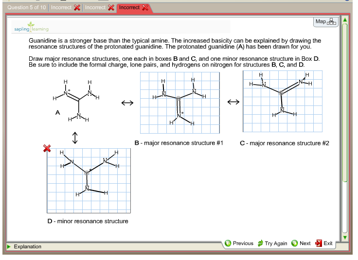 Solved Guanidine is a stronger base than the typical amine. | Chegg.com
